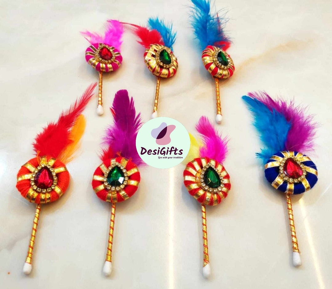 Handcrafted Haldi Kumkum Tilak Stick, Assorted Colors, PJI#538 - Etsy