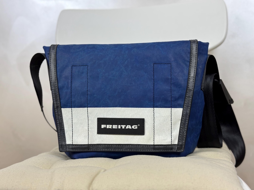FREITAG F11 LASSIE Small Messenger Blue Shoulder Bag Rare Auth NWOT - Etsy