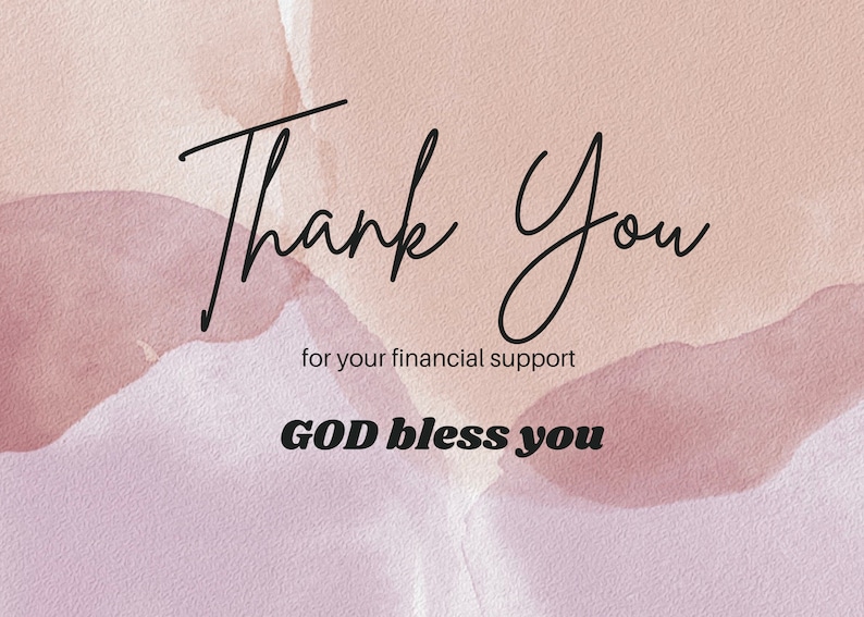 Thank You Card Editable, Downloadable and Printable Thank You Card ...