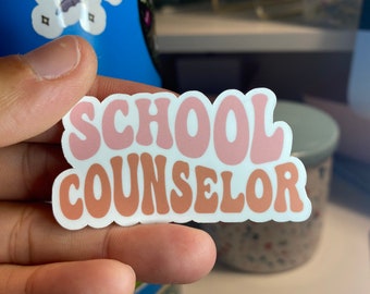 School Counselor Sticker - Etsy