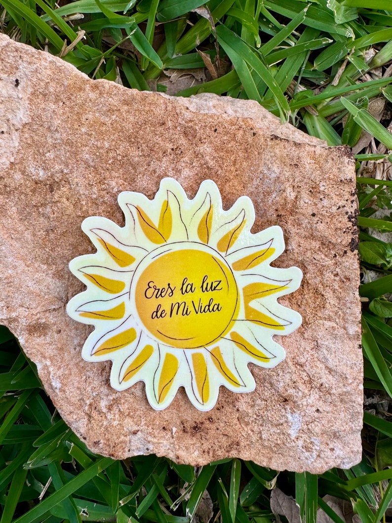 Sun Sticker | 3” Die Cut Vinyl - Etsy