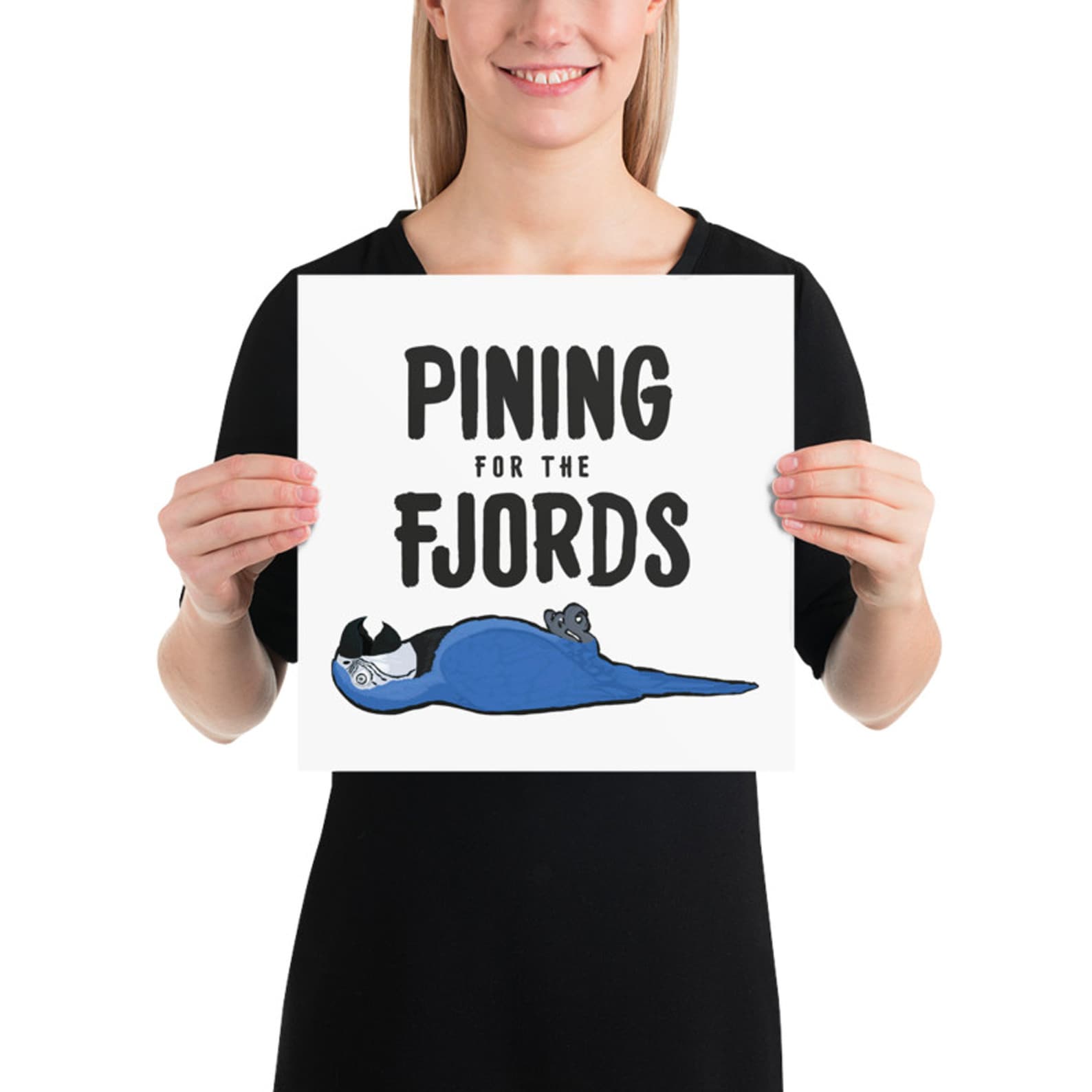 Pining for the Fjords Monty Python Dead Parrot Sketch Poster - Etsy