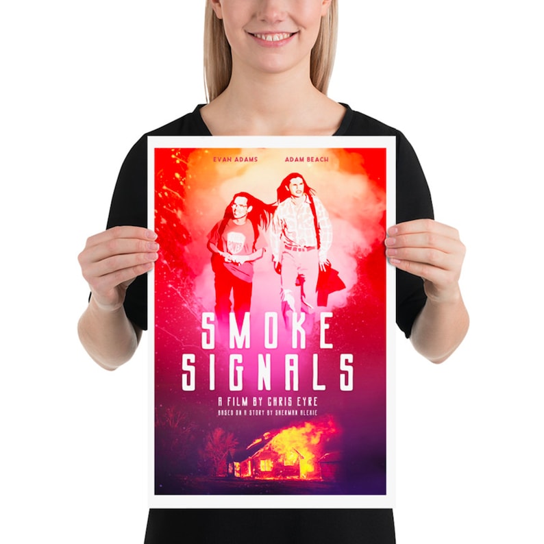 Smoke Signals - Alternative Movie Poster - Native American - Etsy
