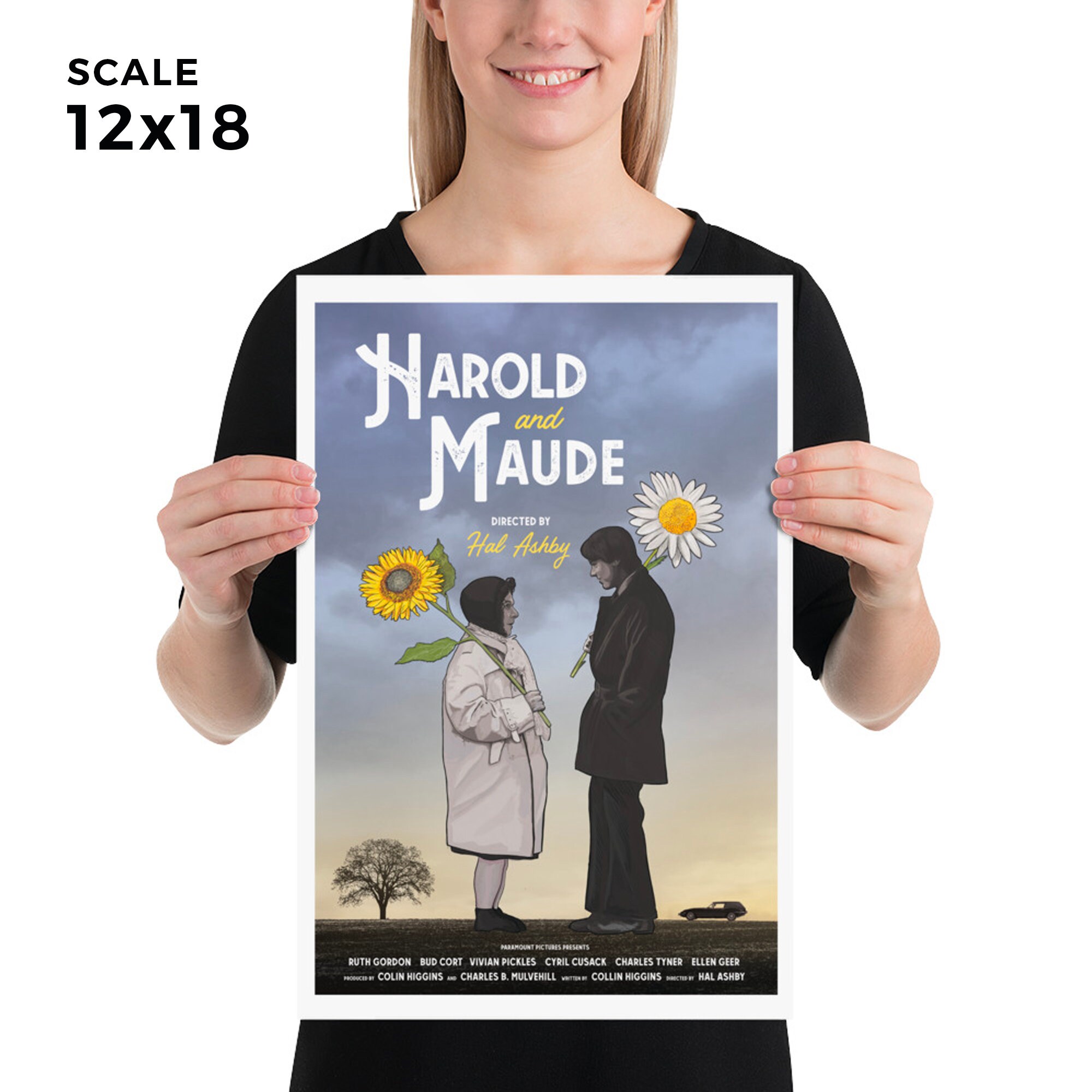 Harold and Maude Alternative Movie Poster Hal Ashby - Etsy