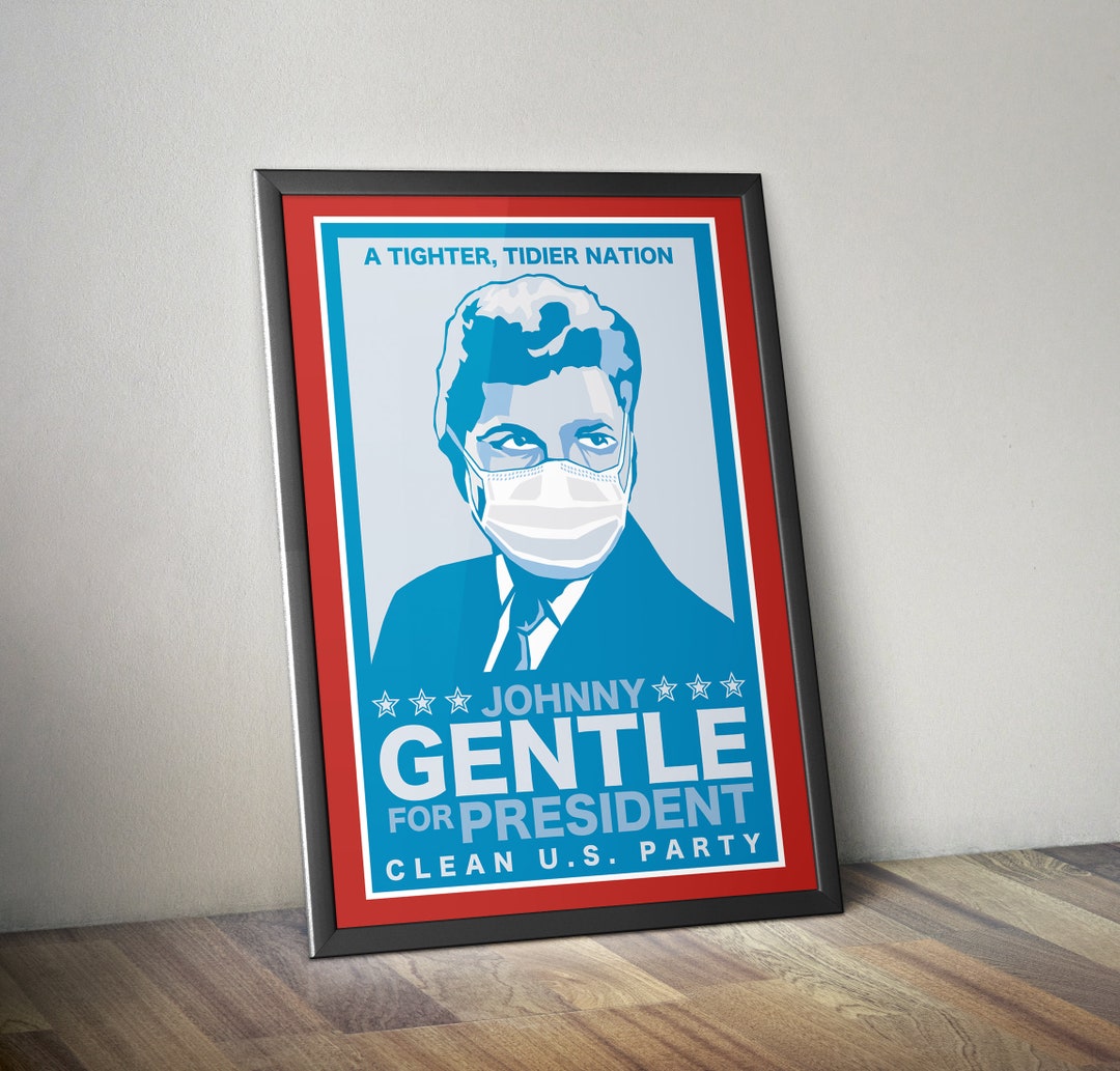 Johnny Gentle for President Poster - Infinite Jest - David Foster ...