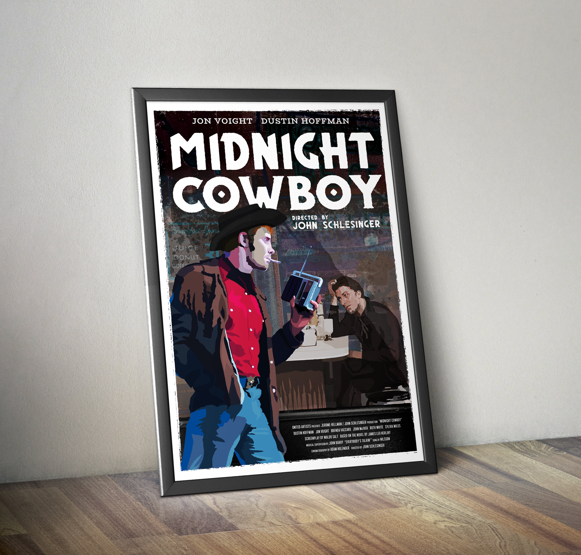 Midnight Cowboy Alternative Movie Poster - Etsy