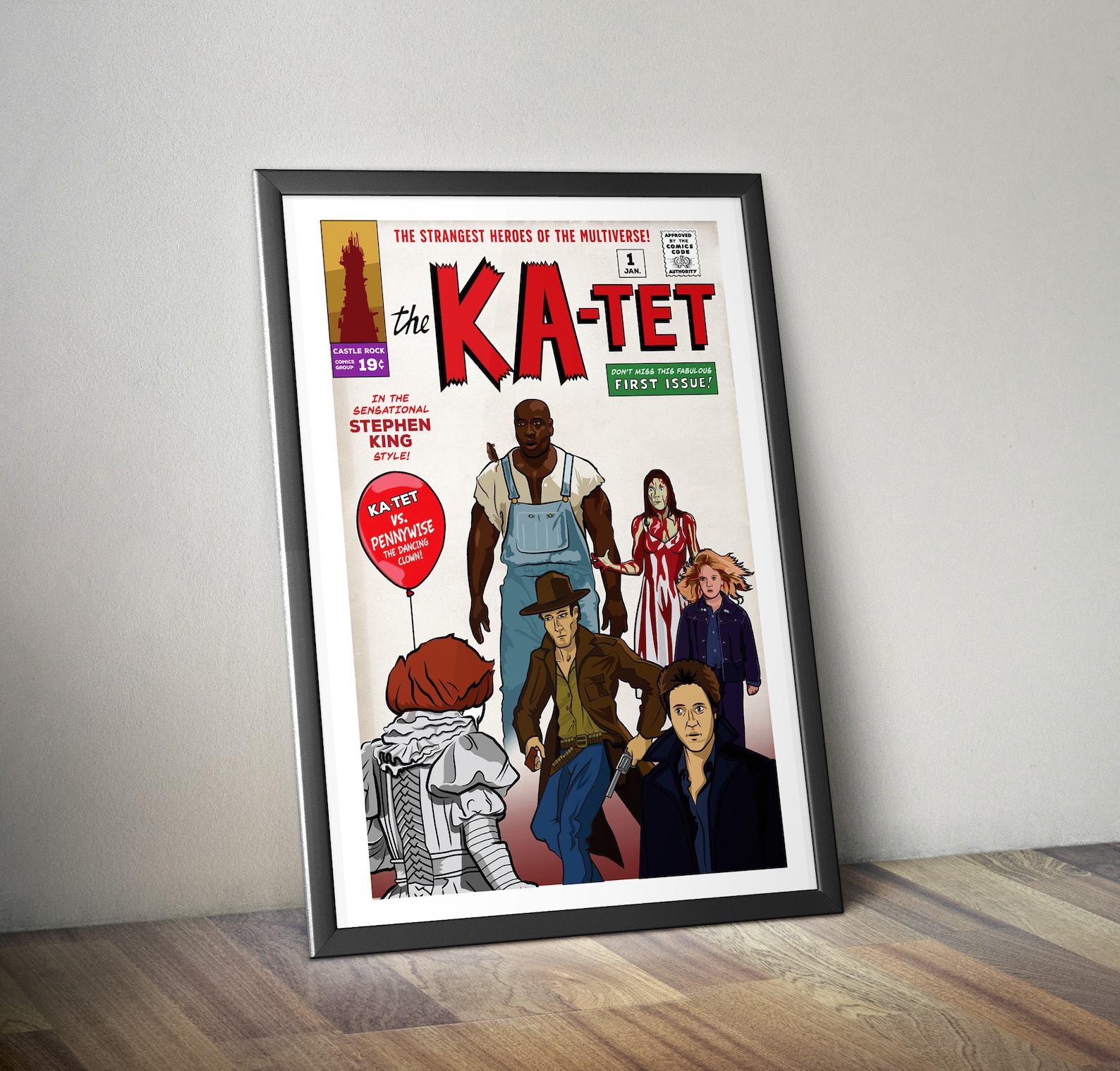 The Ka-tet Stephen King Comic Book Cover Poster the Dark - Etsy
