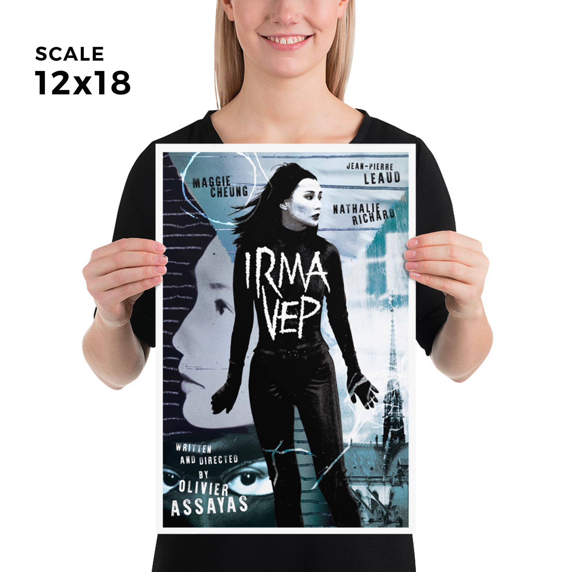 Irma Vep Alternative Movie Poster Maggie Cheung Olivier - Etsy