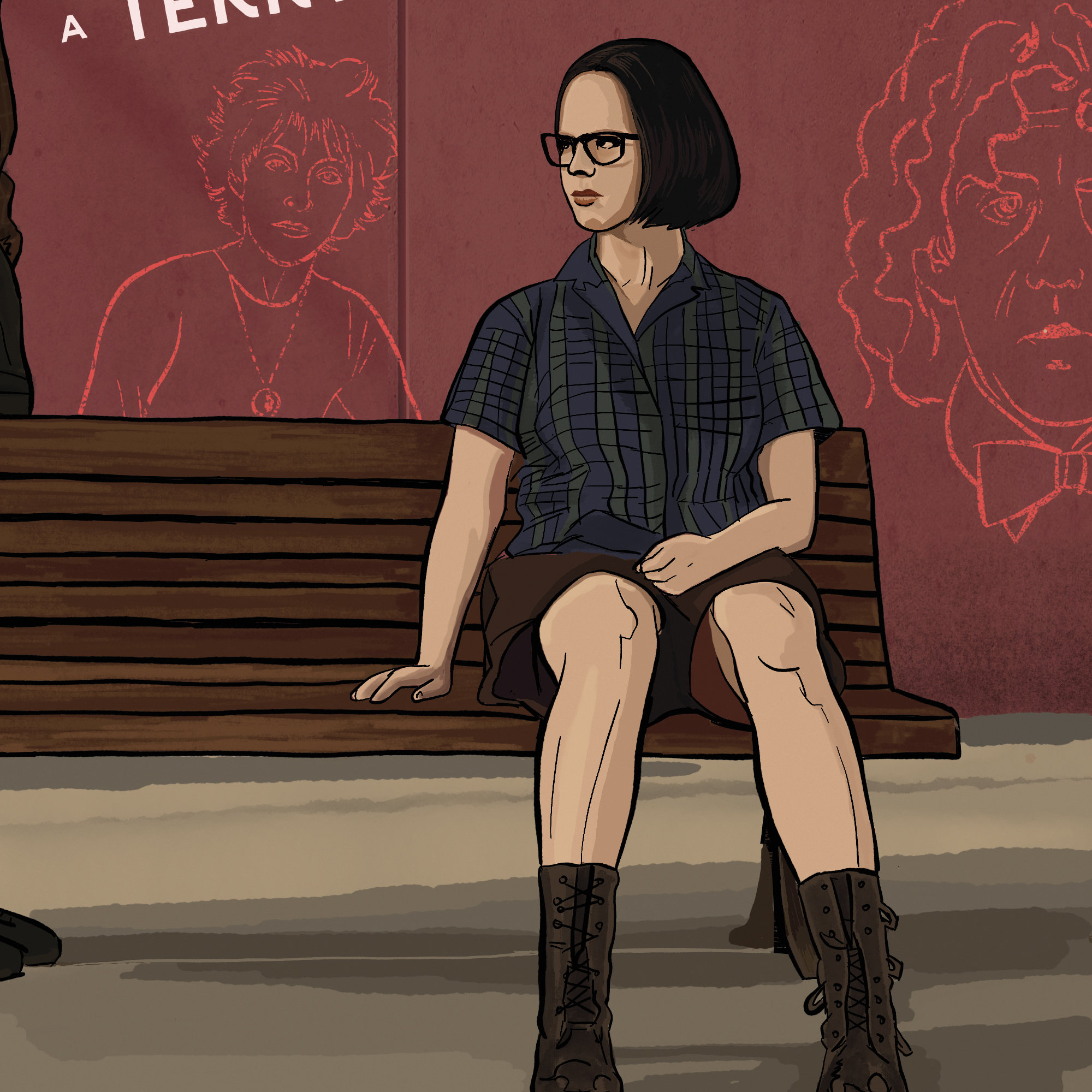 Ghost World Alternative Movie Poster - Thora Birch, Steve Buscemi ...