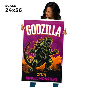 Godzilla Alternative Movie Poster - King of the Monsters - Etsy