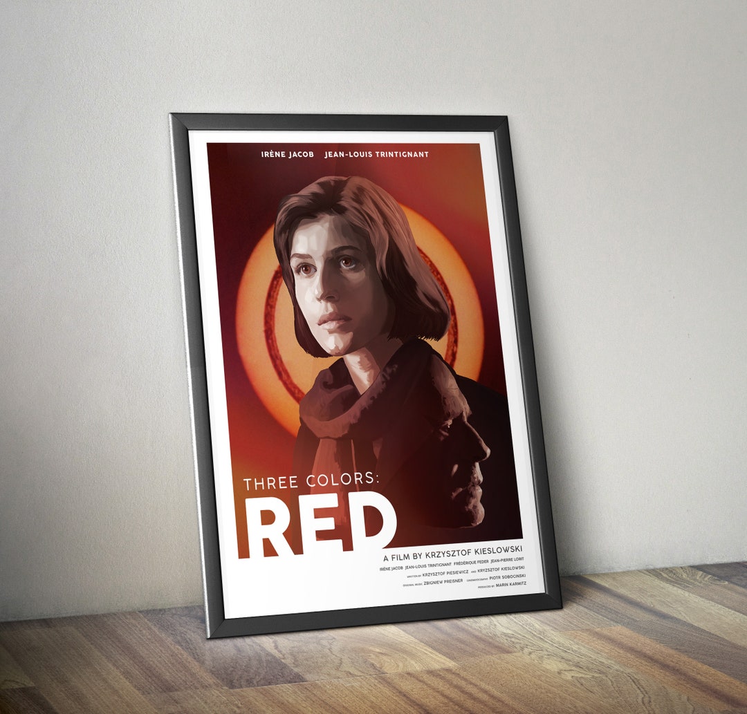 Three Colors: Red - Alternative Movie Poster - Irene Jacob, Krzysztof ...