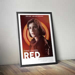 Three Colors: Red - Alternative Movie Poster - Irene Jacob, Krzysztof ...