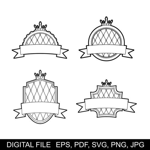 Empty Labels/svg Rubber Stamps/set of PNG Rubber Stamps/vector - Etsy ...