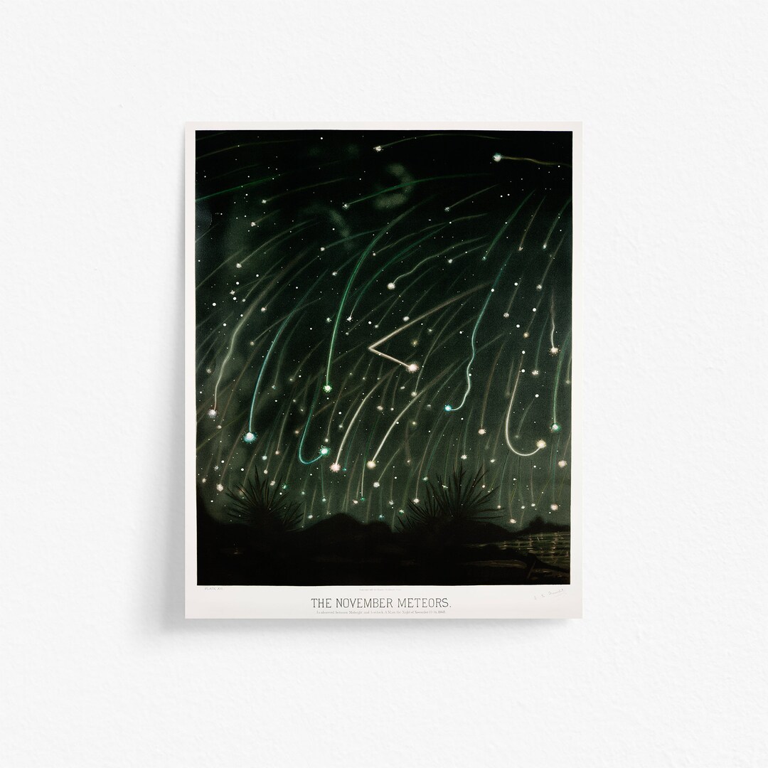 Printable Antique Celestial Artwork | Old Art Print by EL Trouvelot ...