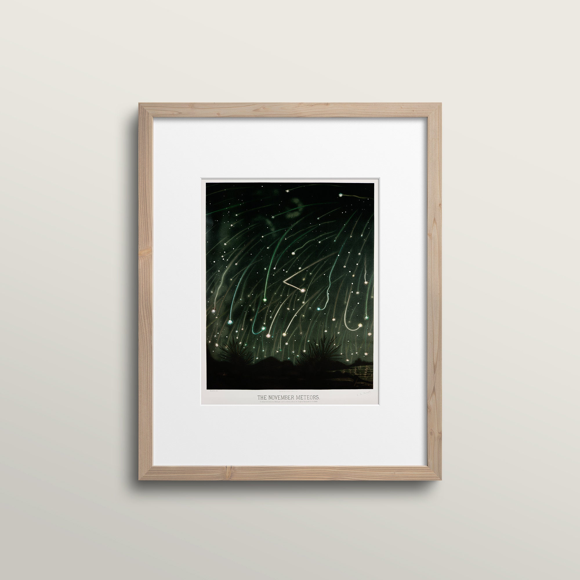 Printable Antique Celestial Artwork Old Art Print by EL Trouvelot, the ...