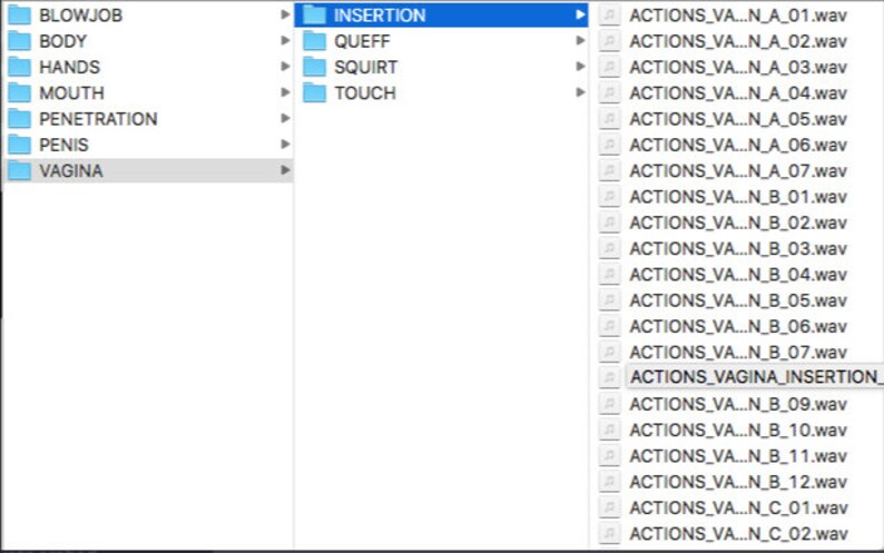 SEX SOUNDS - Actions - (porn/nsfw/erotic Sfx) - Etsy