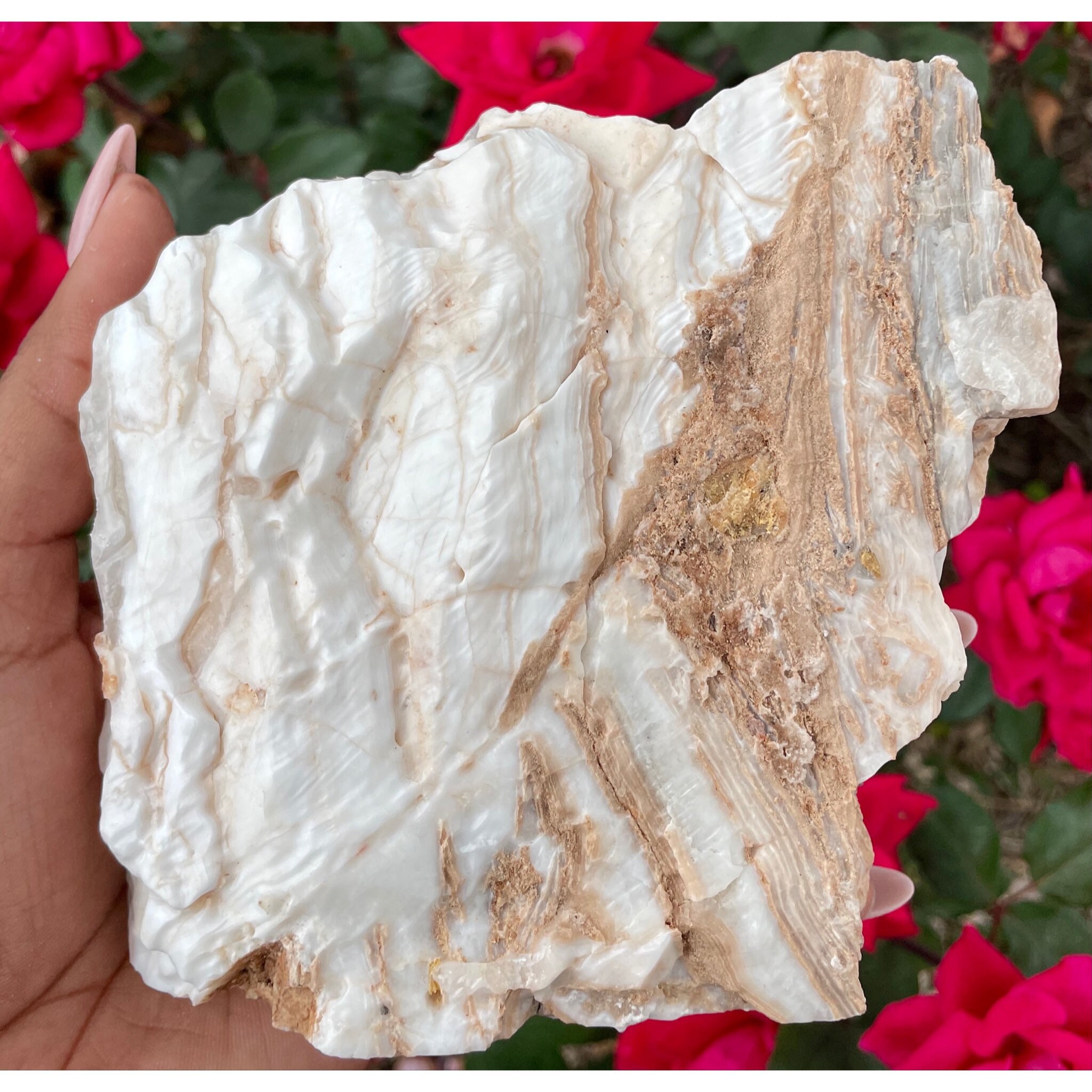 White Marble Calcite | Etsy