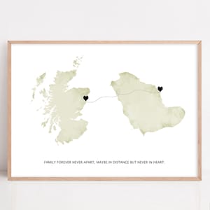 Long Distance Family Gift, Long Distance London to Australia, Long ...