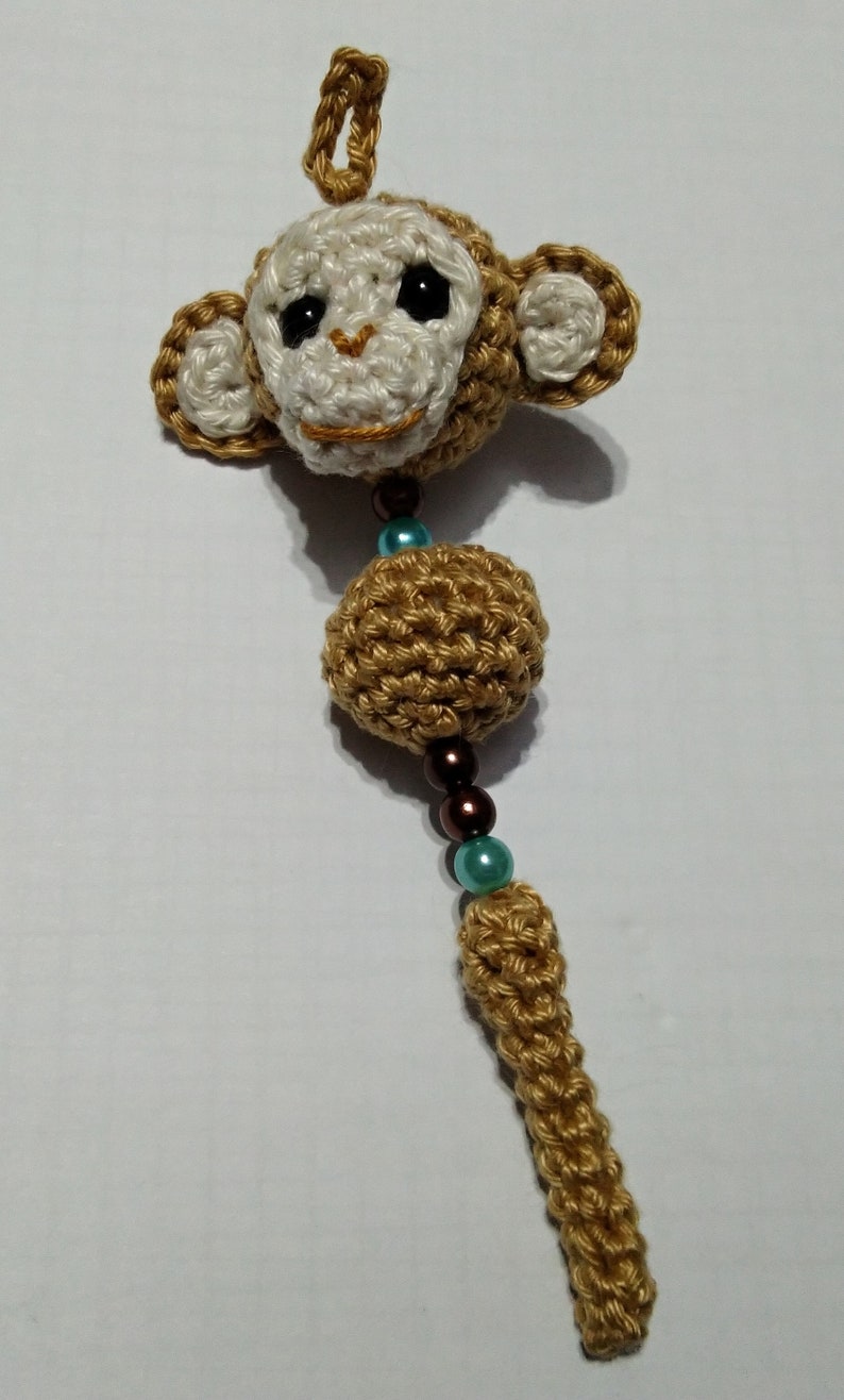Crochet Monkey Keychain Pattern PDF - Etsy Ireland
