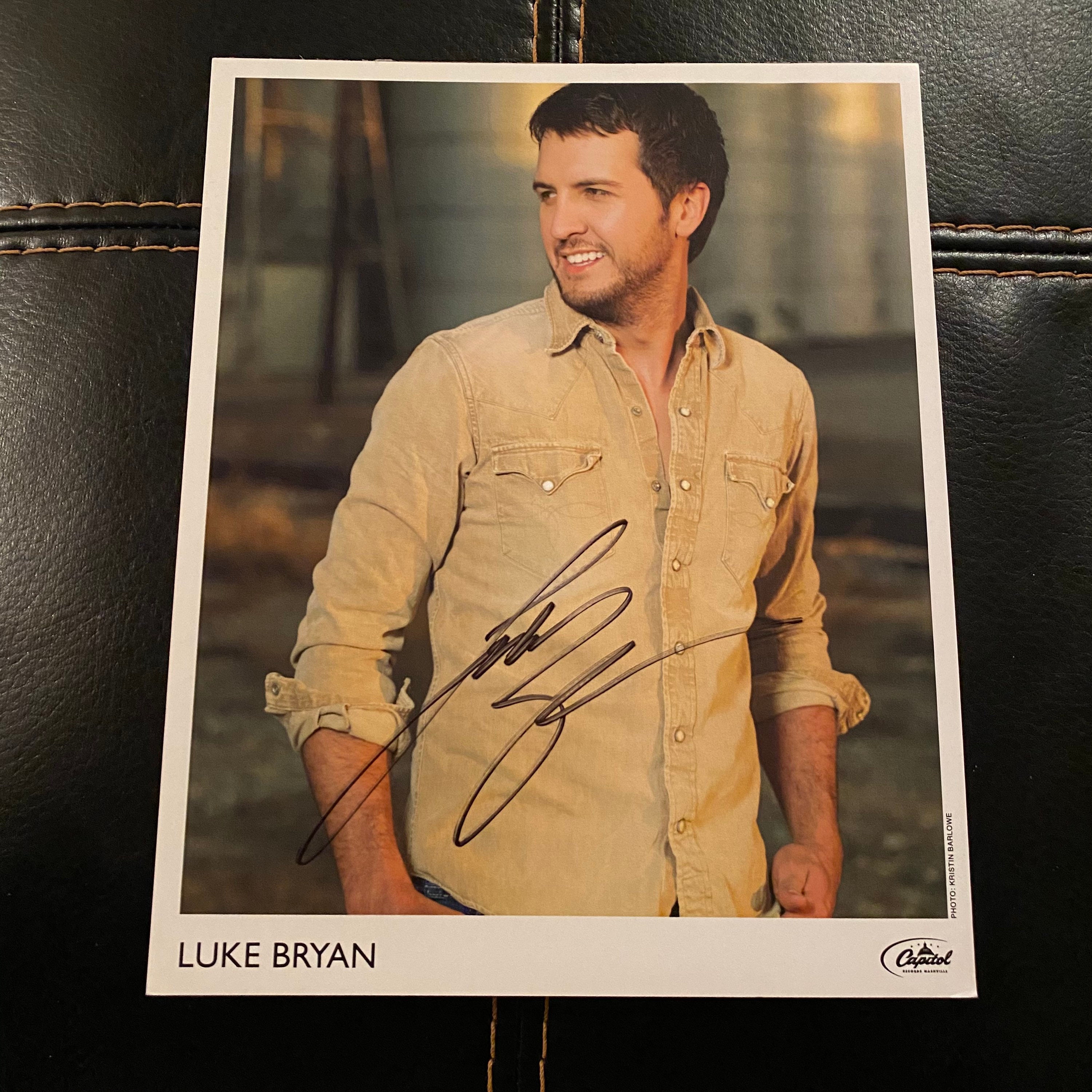 Luke Bryan License Plate