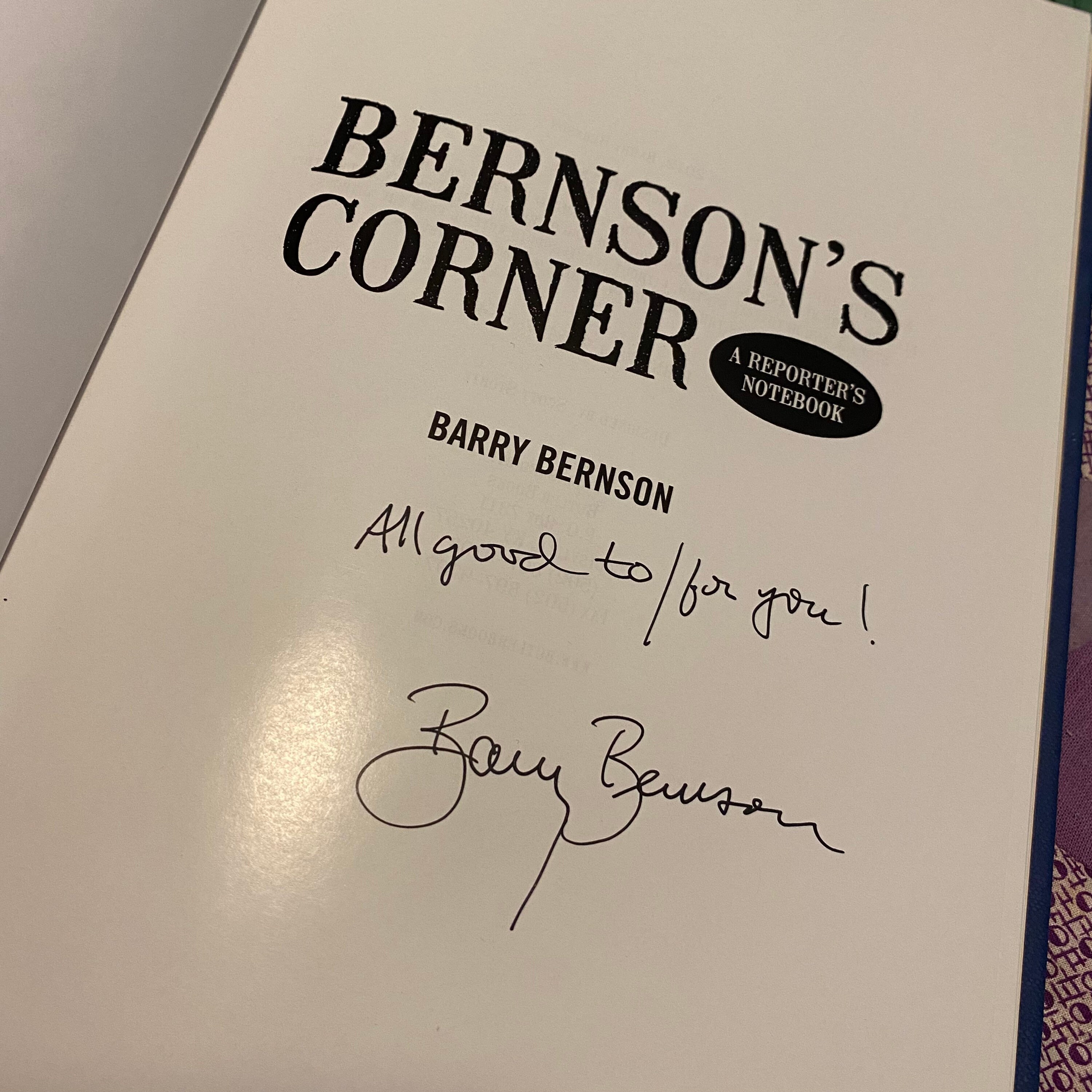 BARRY BERNSON Copia autografiada del libro Bernson's - Etsy España