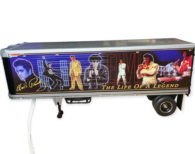 Elvis Presley 1/26 Scale ERTL GMC Great Dane Semi Truck Trailer Lights ...