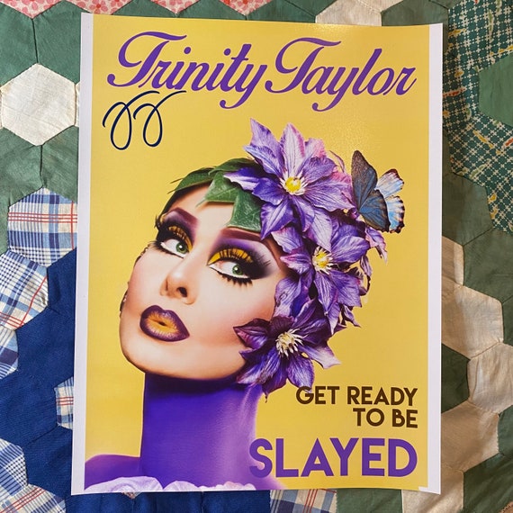 TRINITY THE TUCK Signed Autograph 8.5x11 Photo RuPaul's Drag Race VH1 ...