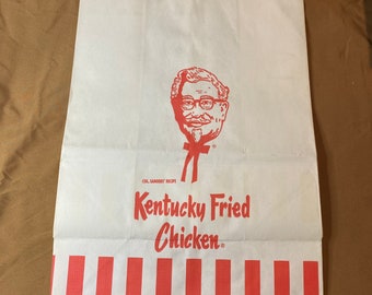 1970s KFC 3 Styrofoam Restaurant Side Container New Old Stock From ...