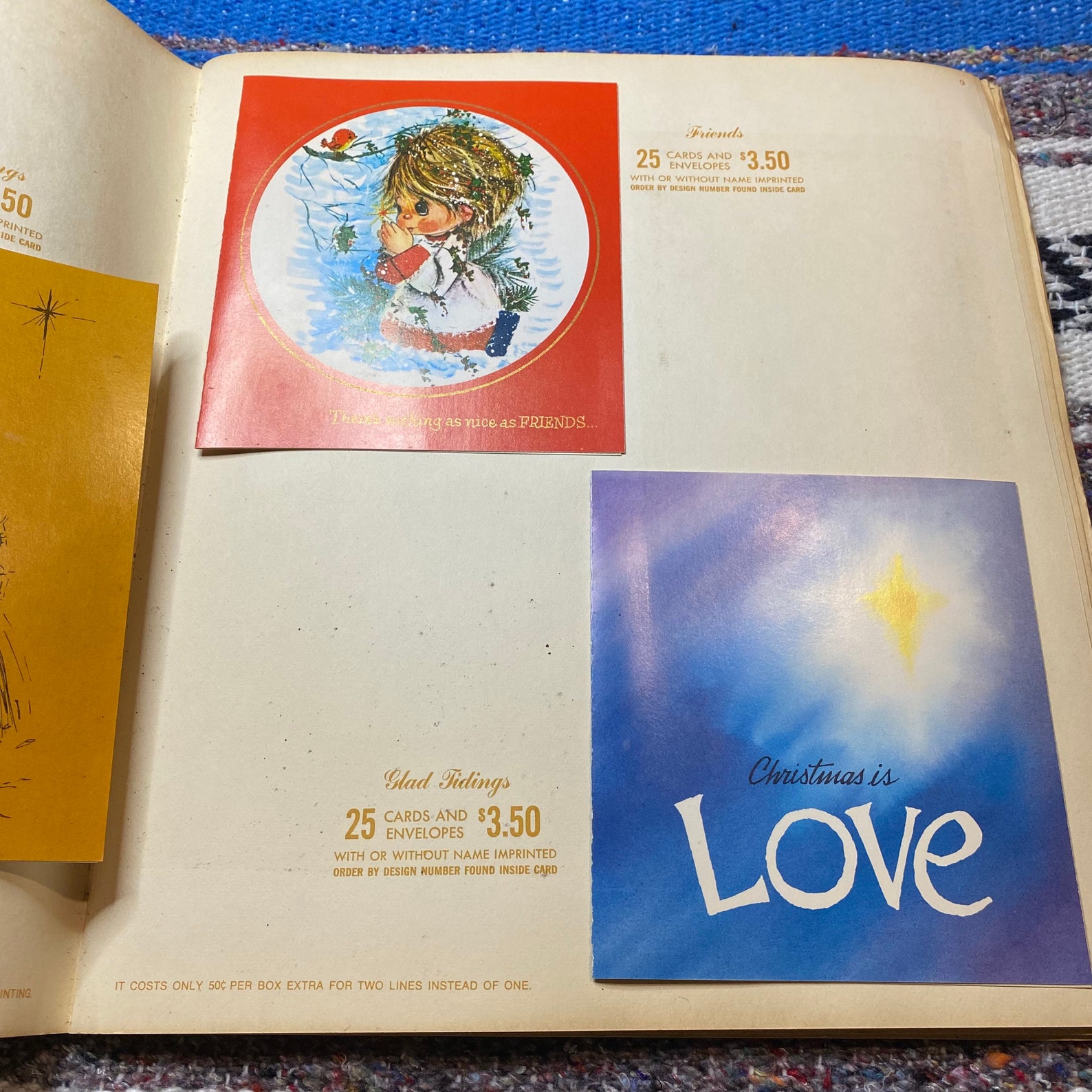 1960s Quality Crest Collection Personalized Christmas Card | Etsy