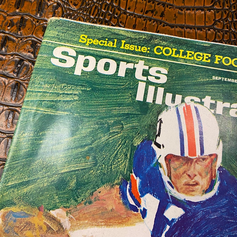 Vintage SPORTS ILLUSTRATED Sept. 24 1964 Magazine the Year - Etsy