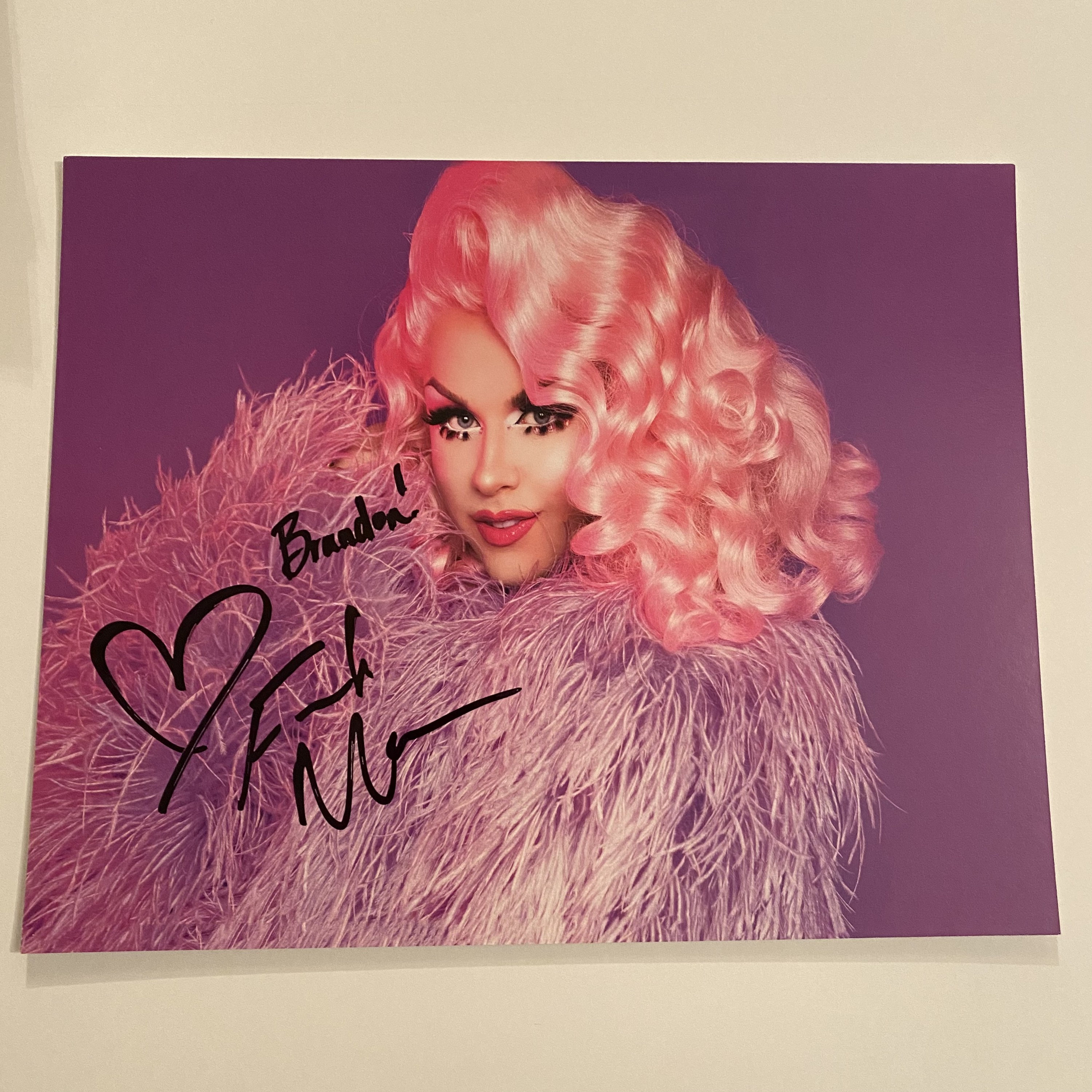 TRINITY THE TUCK Signed Autograph 8.5x11 Photo RuPaul's Drag Race VH1 ...