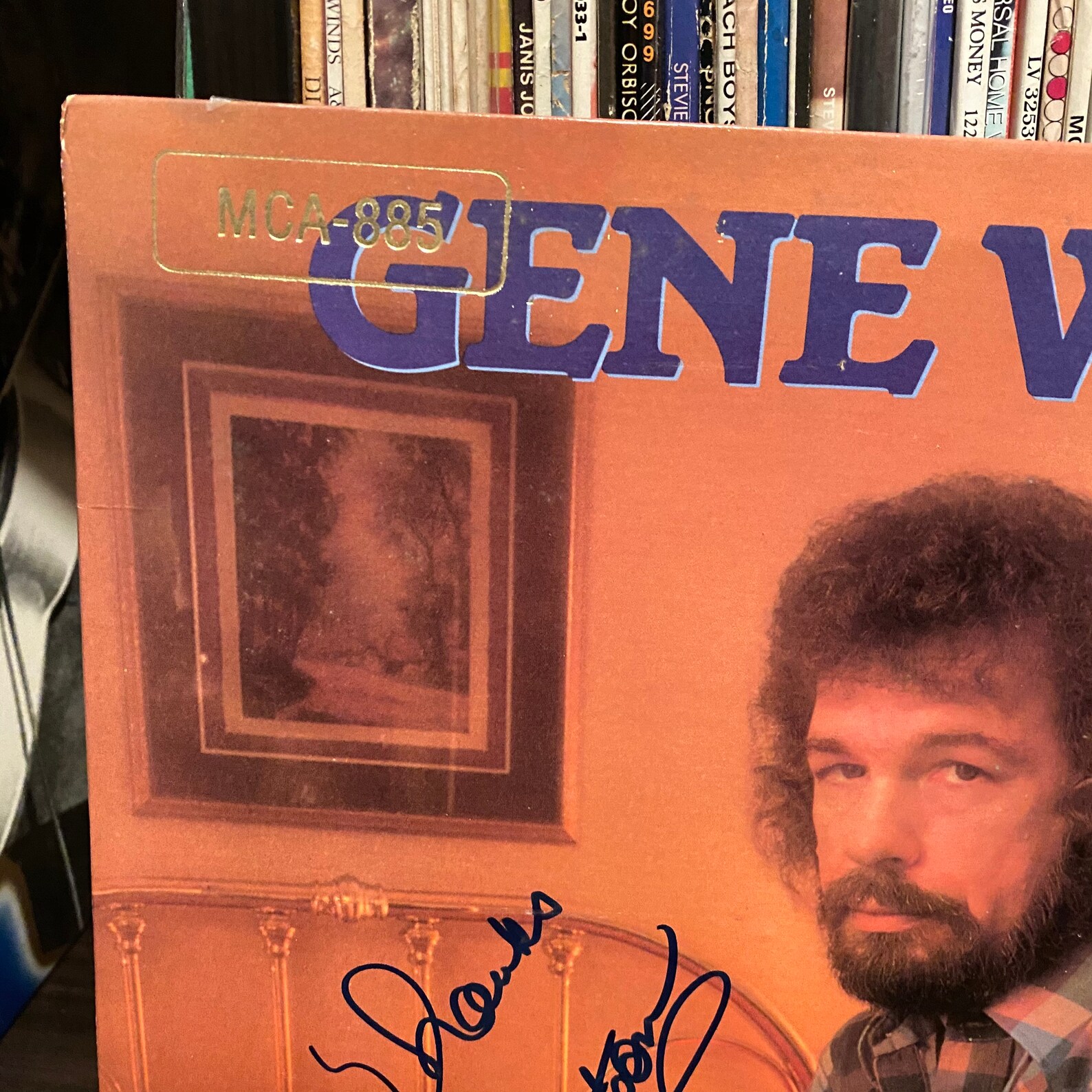 GENE WATSON Autographed MCA-885 this Dreams on Me Vintage Record Album ...