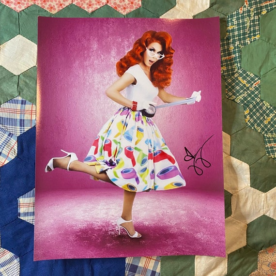 TRINITY THE TUCK Signed Autograph 8.5x11 Photo RuPaul's Drag Race VH1 ...