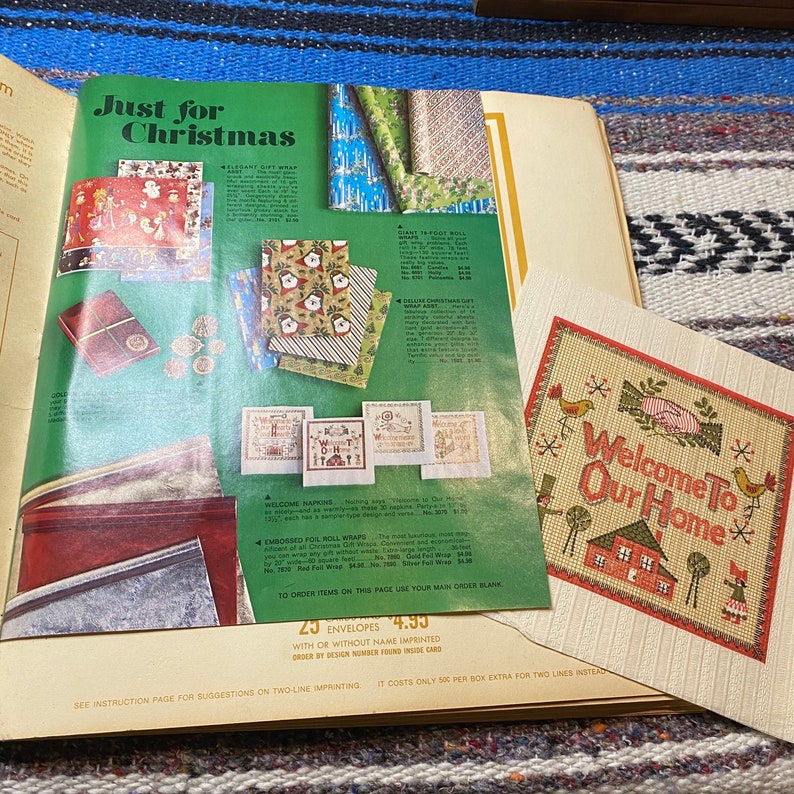 1960s Quality Crest Collection Personalized Christmas Card - Etsy