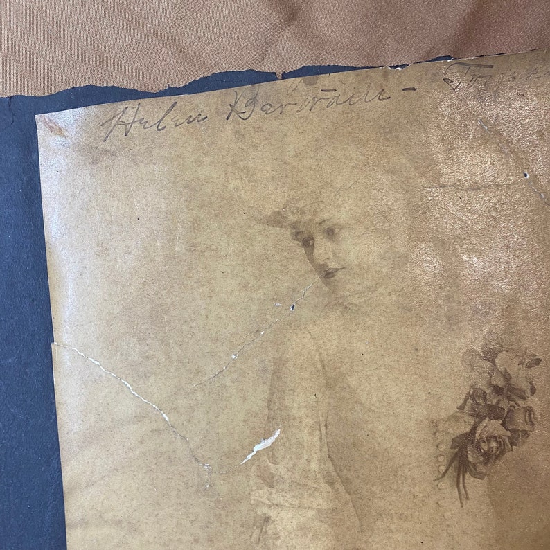 Mystery Unknown Autographed Photo From Helen Bertram Morgan - Etsy