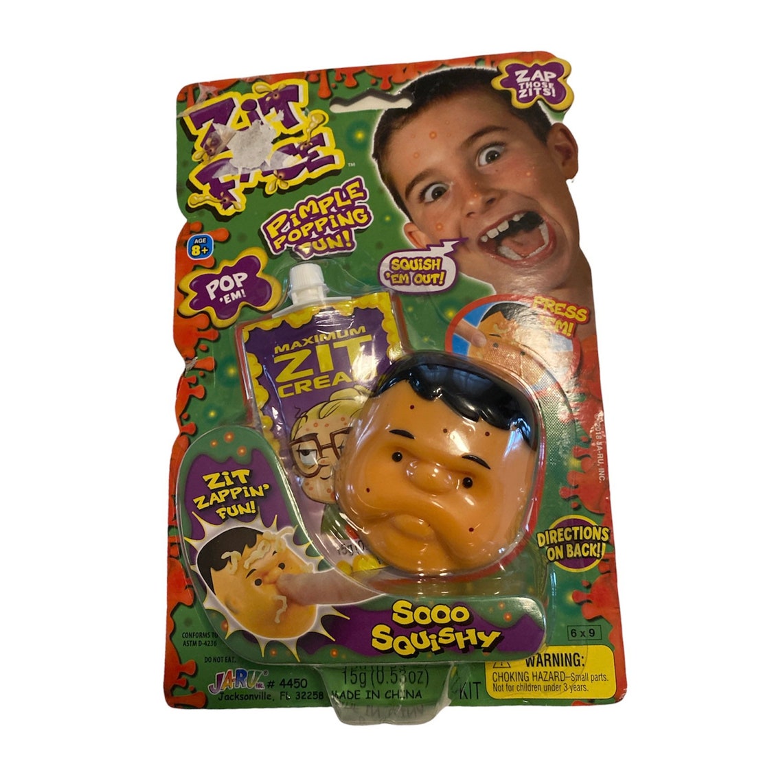 Vintage Zit Face Pimple Popping Fun Game in Original | Etsy