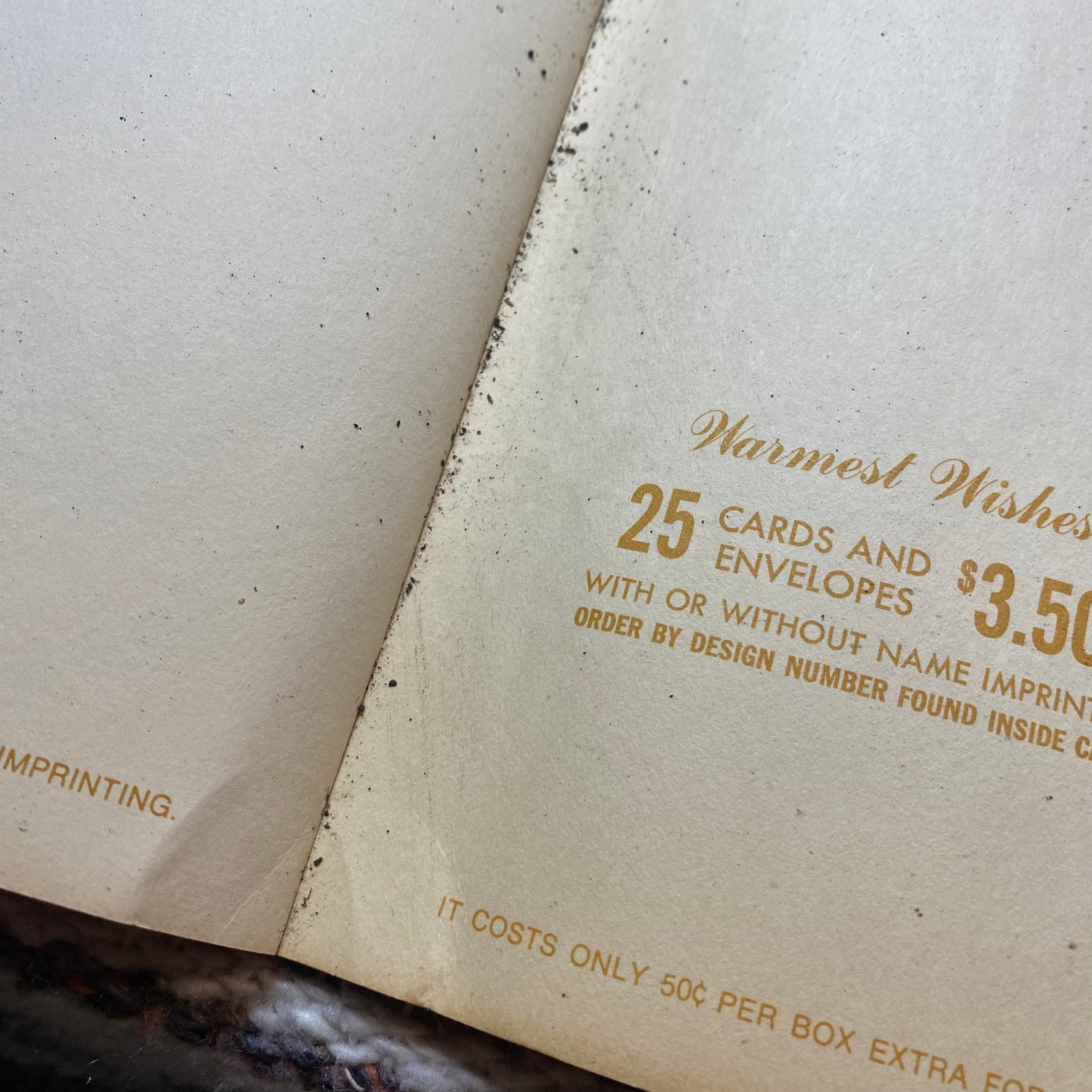 1960s Quality Crest Collection Personalized Christmas Card | Etsy