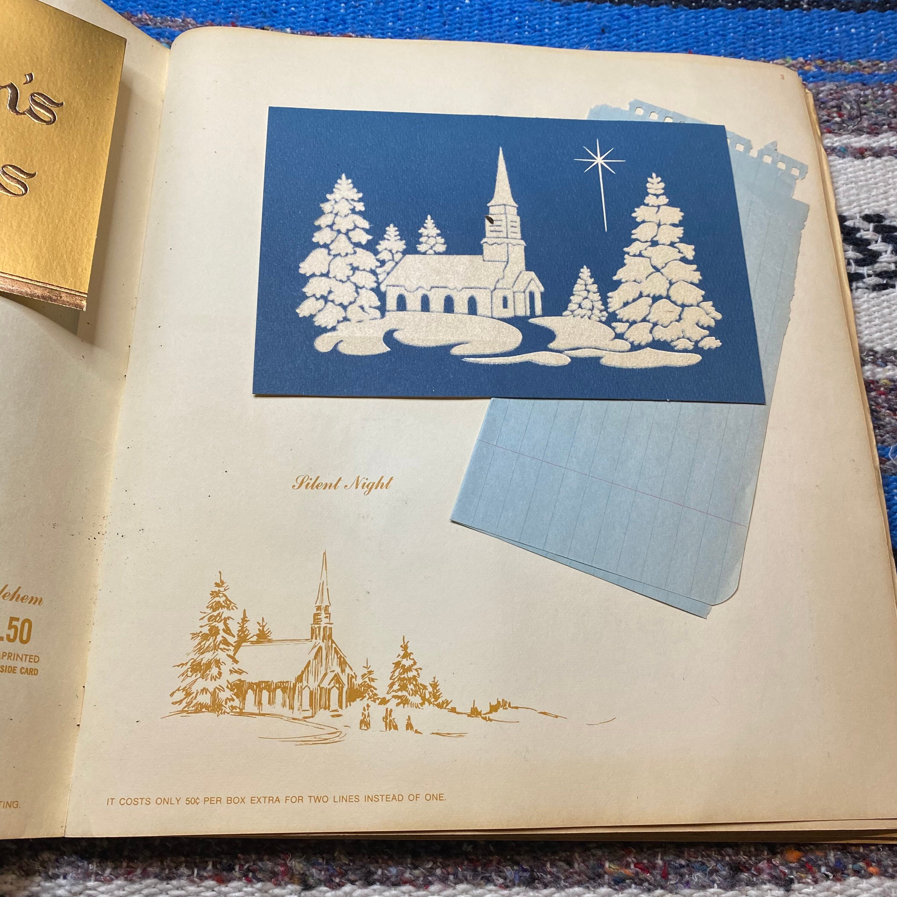 1960s Quality Crest Collection Personalized Christmas Card | Etsy