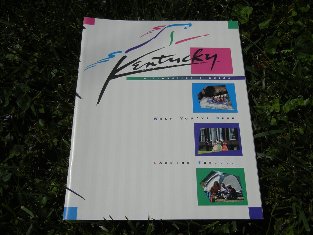 Vintage KENTUCKY a Travelers Guide Travel Guide/program Ephemera - Etsy