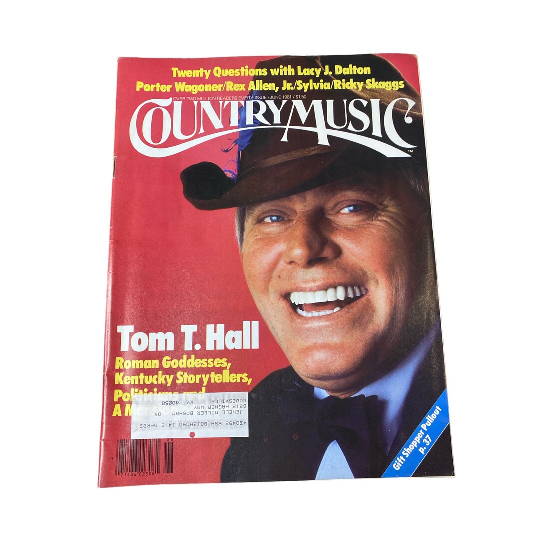 COUNTRY MUSIC MAGAZINE June 1981 Country Music News and - Etsy