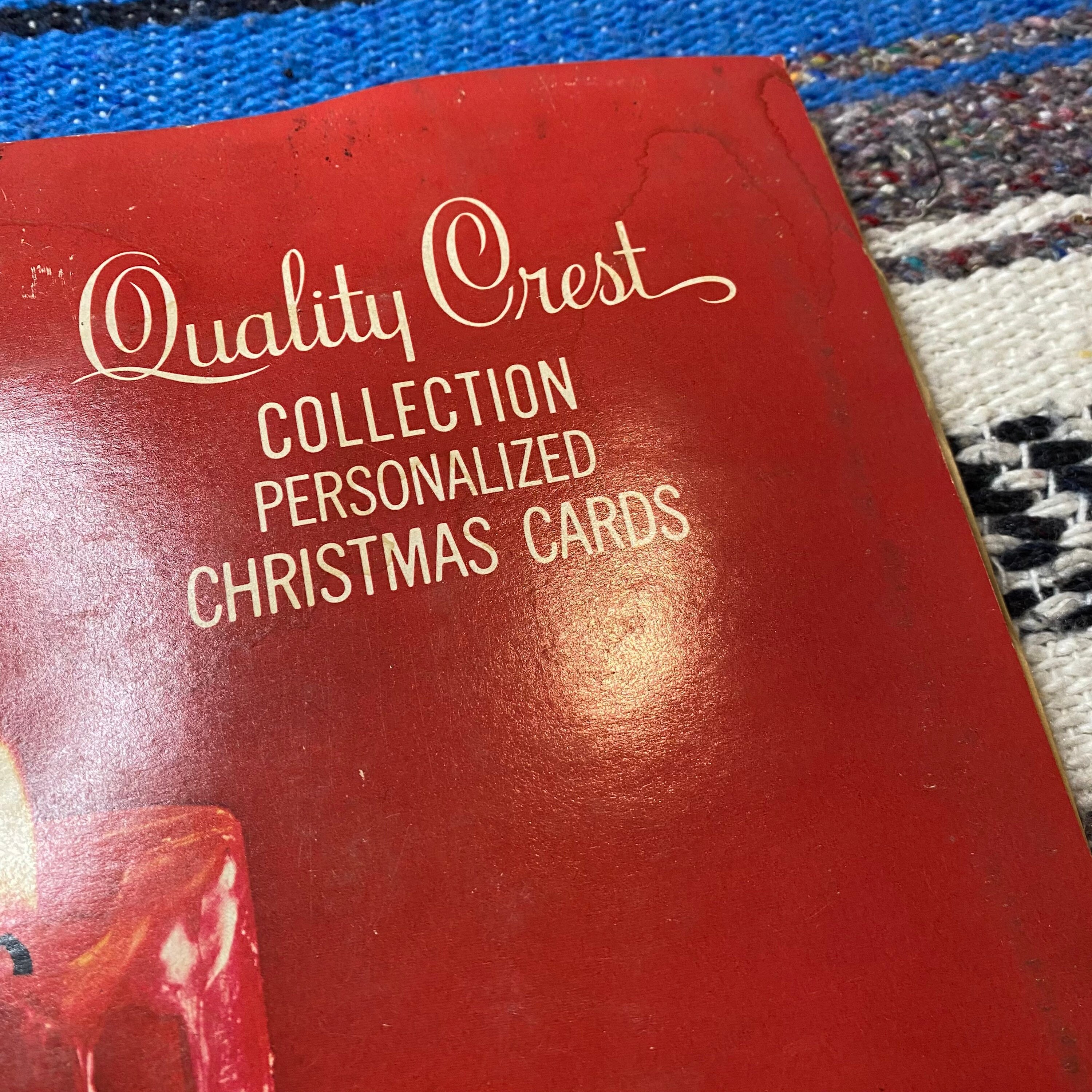 1960s Quality Crest Collection Personalized Christmas Card - Etsy