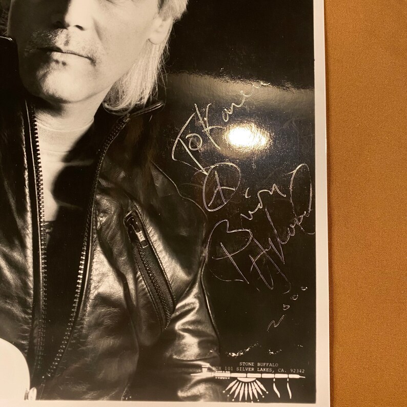 BRIAN HYLAND Autographed 8x10 Vintage Promo Photo Legendary 1970s ...