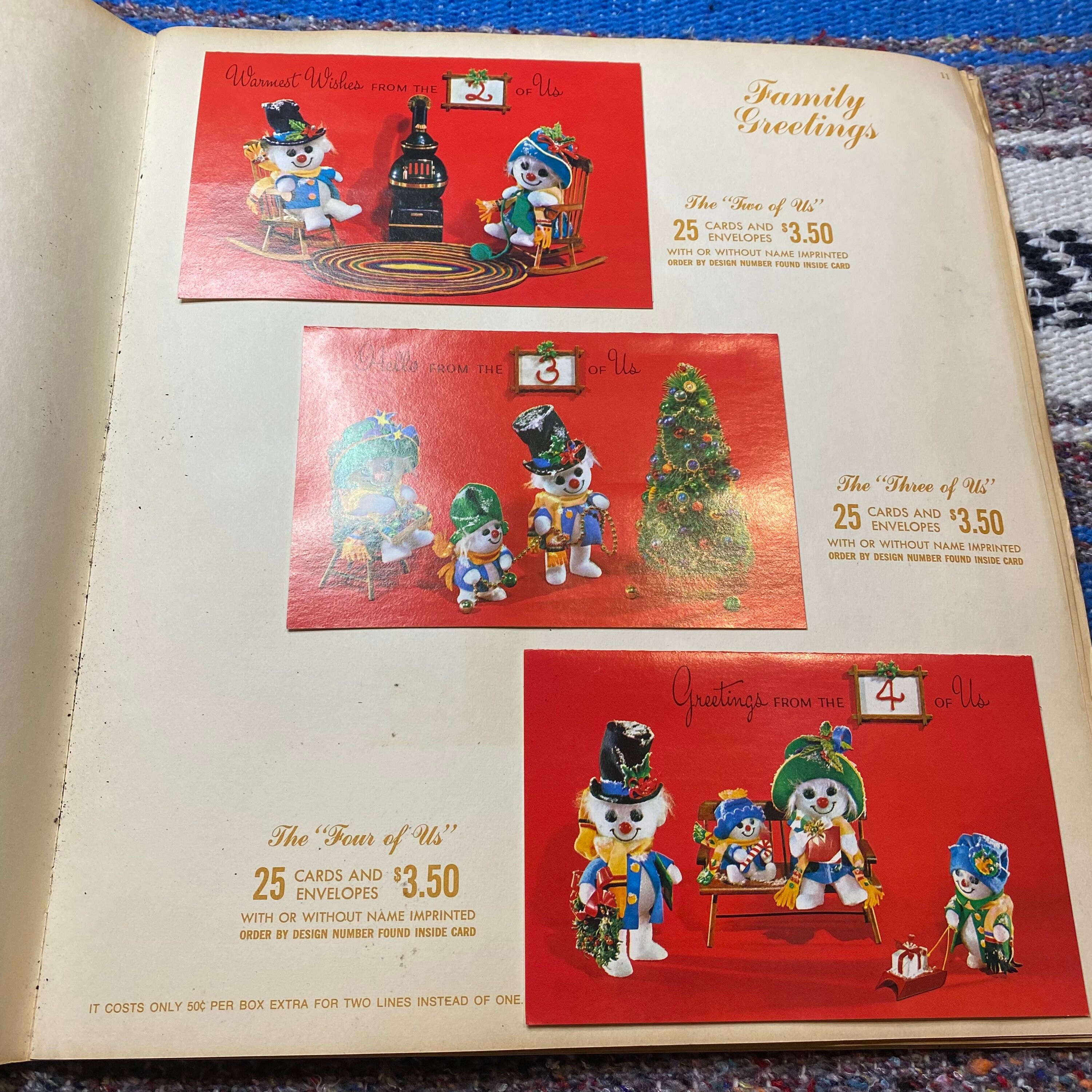 1960s Quality Crest Collection Personalized Christmas Card - Etsy