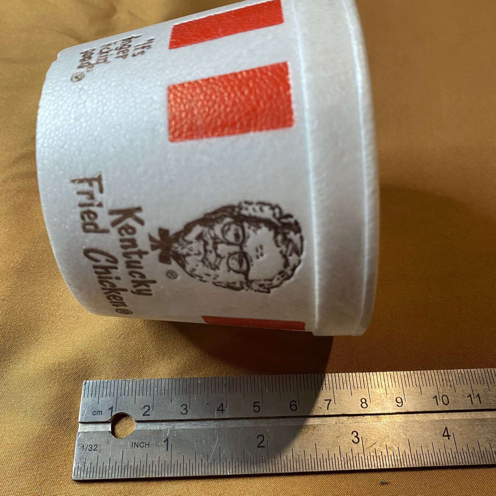 1970s KFC 3 Styrofoam Restaurant Side Container New Old | Etsy