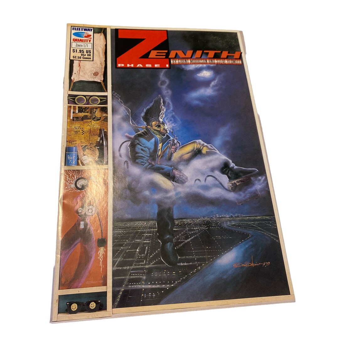 Zenith: Phase I #1 VF ; Fleetway Quality Comic Book | Grant Morrison - Etsy
