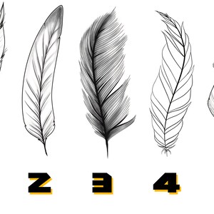 CUSTOM FEATHER NAME Tattoo Design/ Digital Custom Design /personalized ...