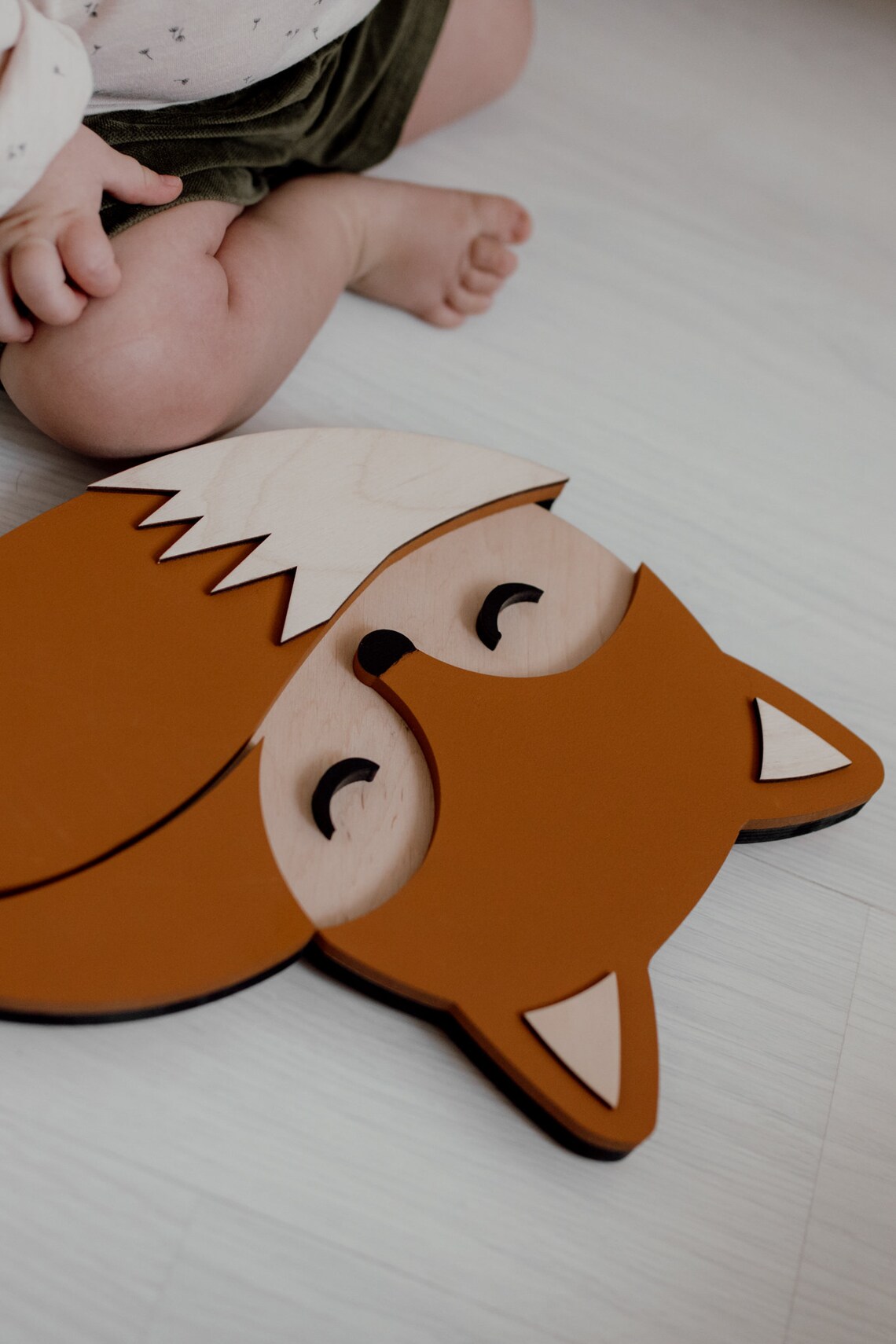 Nightlight for Kids Led Lamp CUTE FOX With Light Dimmer | Etsy