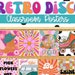 Retro Groovy Disco Classroom Decor Motivational Posters - Etsy