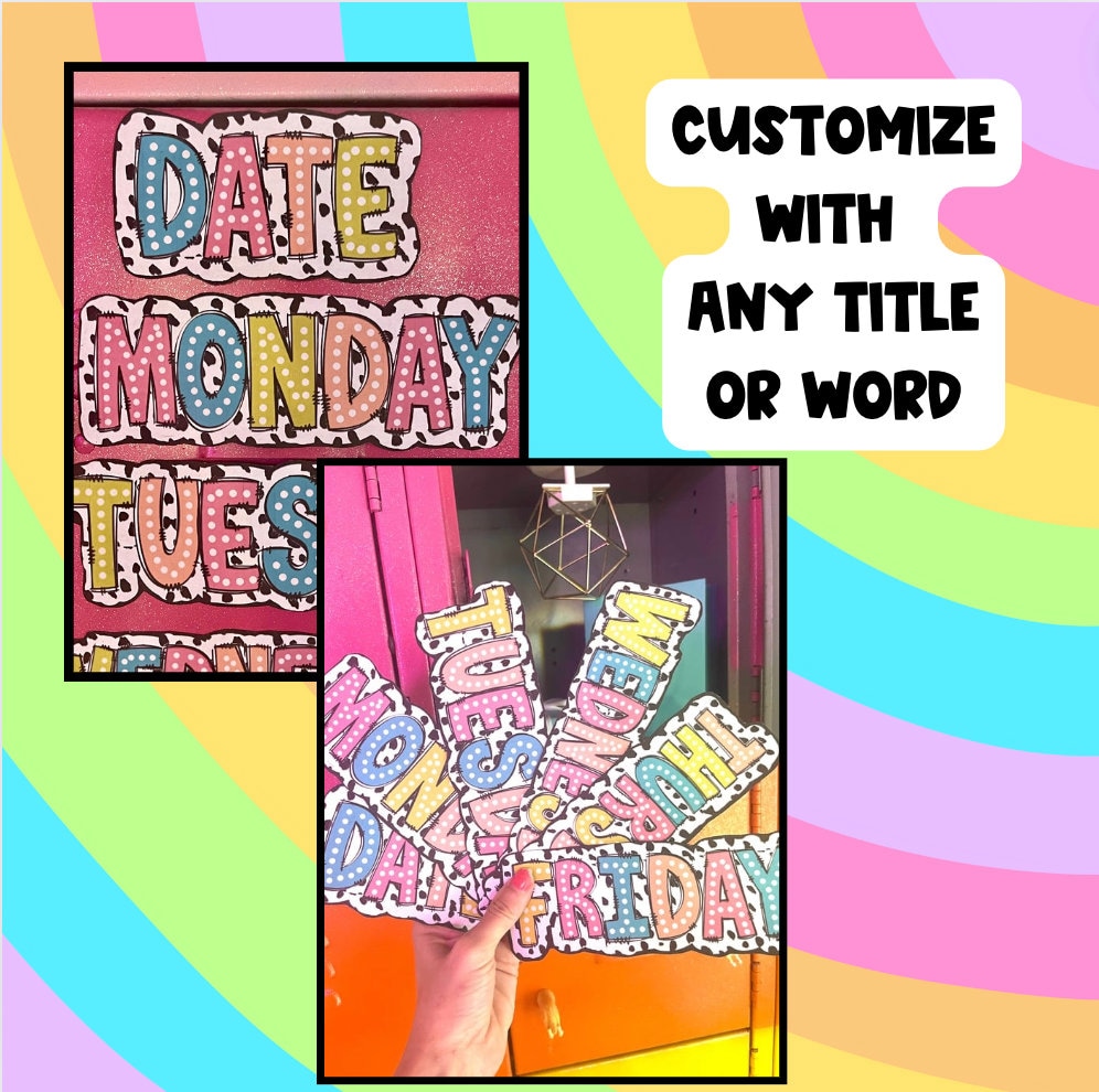 Teacher Whiteboard Magnets Personalized Set - Etsy