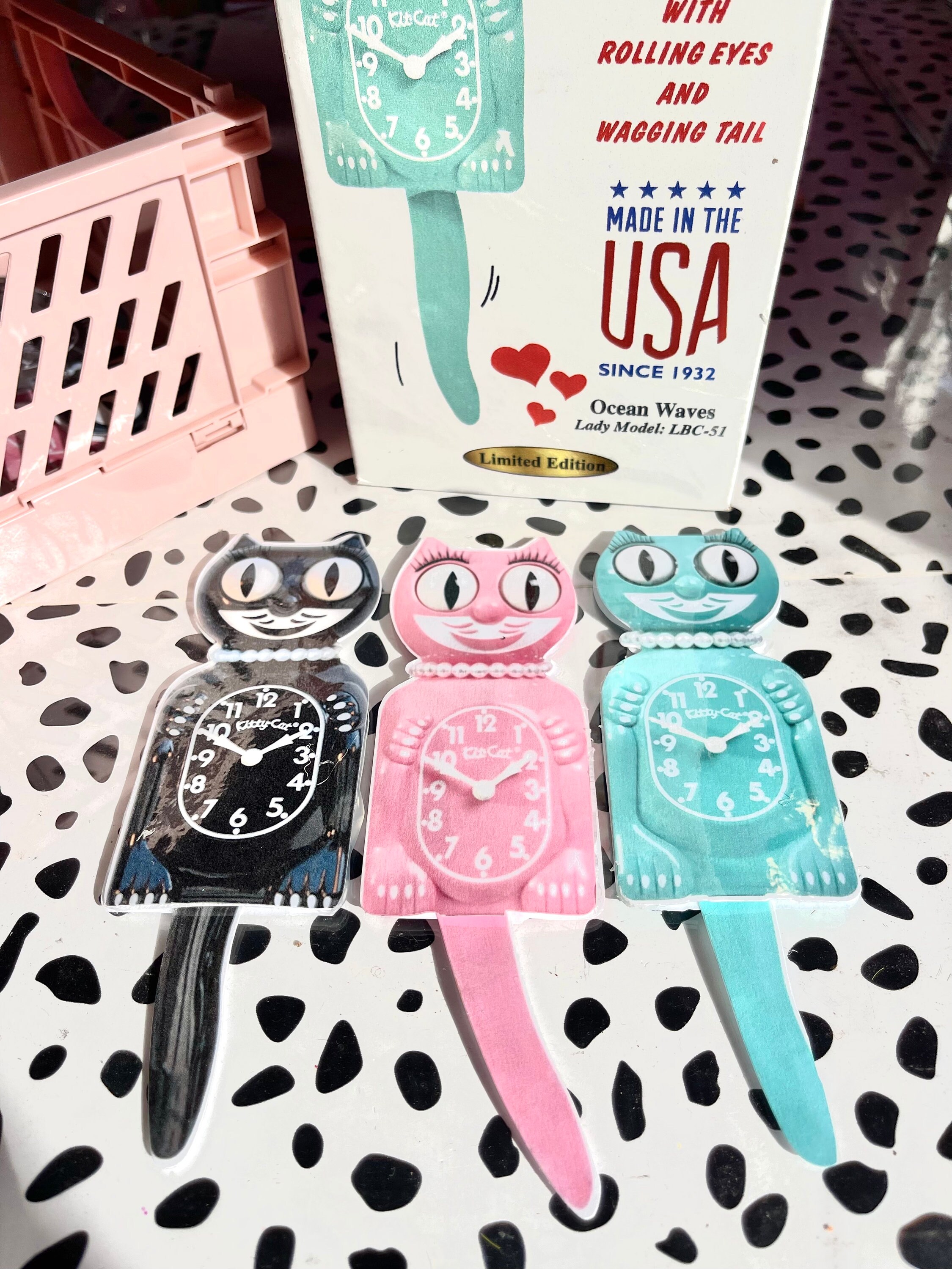 Vintage Clock Cat Bookmark With Moving Tail Cat Lover Bookish Gift - Etsy